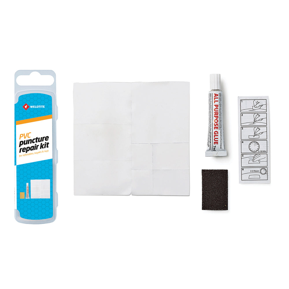 Weldtite PVC Puncture Repair Kit – The Bike Lounge