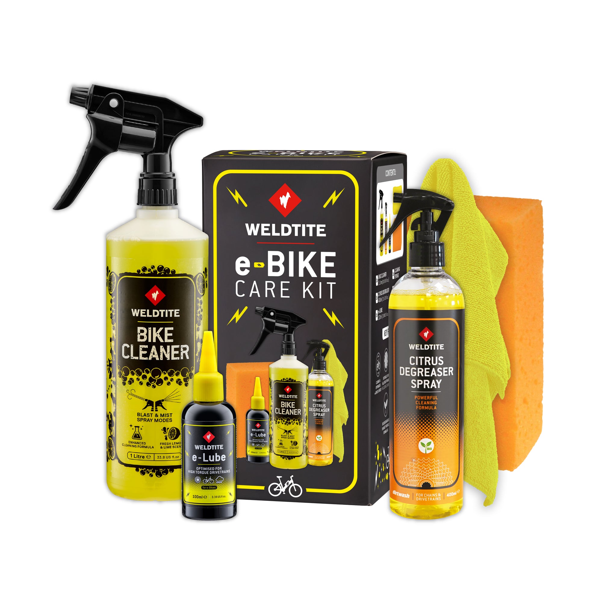 Weldtite E-Bike Care Kit – The Bike Lounge