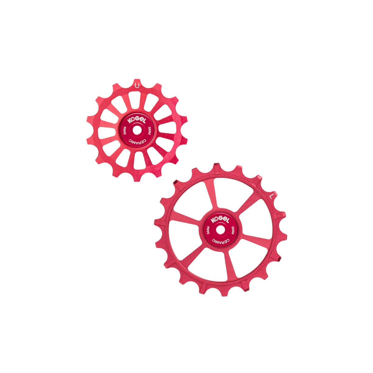 Kogel Gen 2 Pulley Set Red - Cross / 14/18T – The Bike Lounge